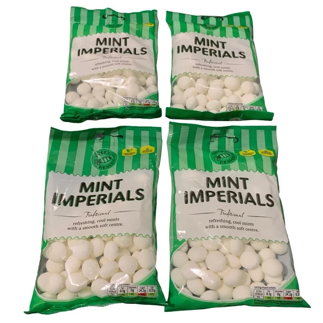 BAGS OF MINT Imperials. Cool Mint Soft Centre Vegetarian British Candy ...