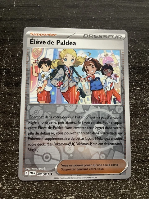 ELEVE DE PALDEA Reverse - Pokémon 085/091 Ev4.5 Destinées De Paldea Neuf Fr EUR 1,85 - PicClick FR