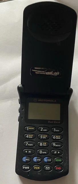 MOTOROLA STARTAC ST7868W - Clamshell Flip Phone - Verizon USA Import ...