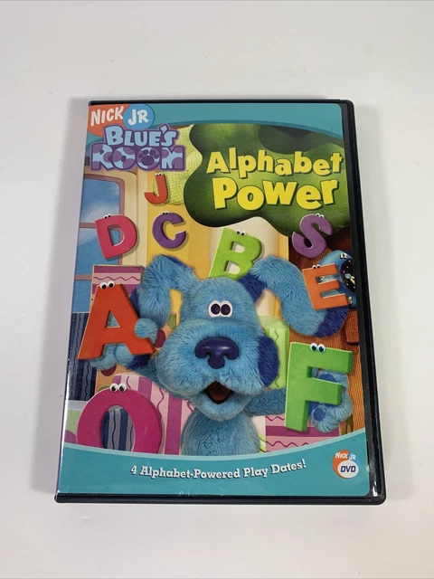 BLUE'S CLUES: BLUE'S Room - Alphabet Power (DVD, 2005) 98 minutes $9.50 ...