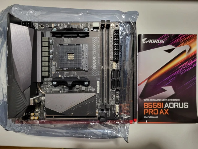 GIGABYTE B550I AORUS Pro AX AM4 Mini ITX Motherboard £104.72 - PicClick UK