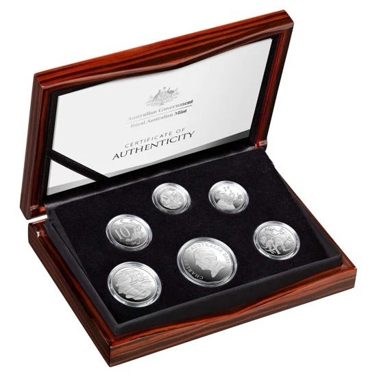 ROYAL AUSTRALIAN MINT 2025 - Fine Silver Proof Six Coin Set HM King Charles RARE $0.15 - PicClick AU