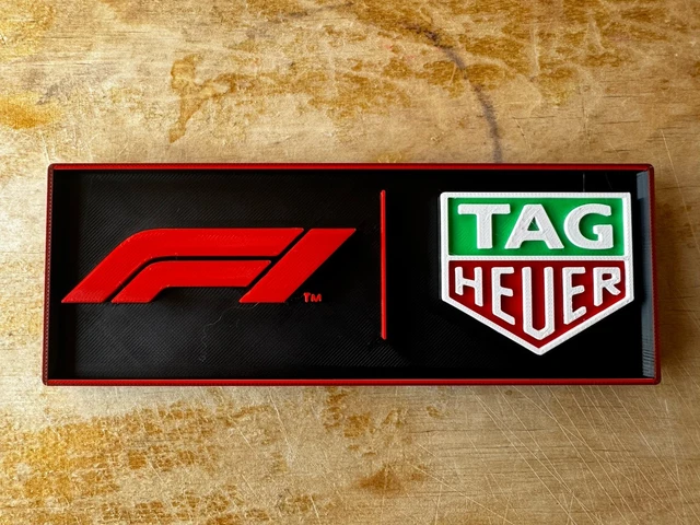 TAG HEUER| SIGN | F1 | Special Edition | Free Standing | Mancave | 15cm ...