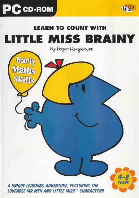 LEARN TO COUNT with Little Miss Brainy - Educational PC CD-ROM Game by ...