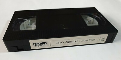 SPOT: SPOT'S ALPHABET - Children's Animation VHS Cassette Tape Rated G ...