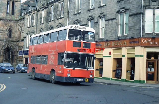 ORIGINAL BUS PHOTOGRAPHIC negative Mc Colls Atlantean ANA545Y, Ex GMT £ ...