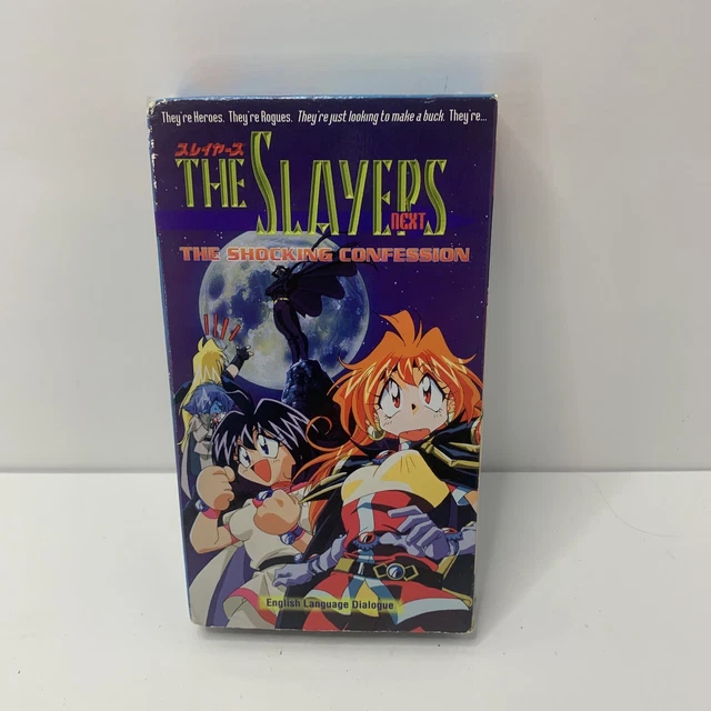 THE SLAYERS NEXT Shocking Confession Anime Vhs Tape In Original Box ...