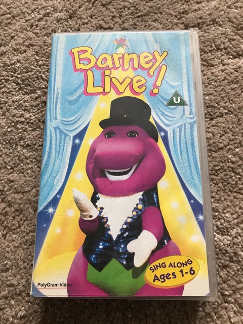 BARNEY LIVE VHS £2.99 - PicClick UK