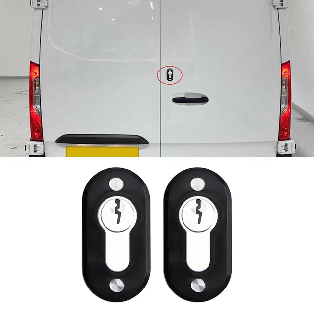 VAN TRUCK DOOR Fake Lock Device Deterrent Protection Safety Fake Lock ...