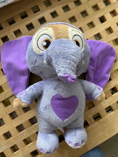 DISNEY ZOOTROPOLIS ELE-FINNICK Talking Soft Toy Plush Elephant 11" £2. ...