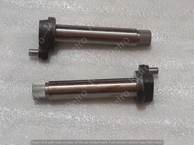 FIT TO BSA B31,B33,M33,A10,A7,M20,M21 Rigid,Plunger Splined Footrest ...