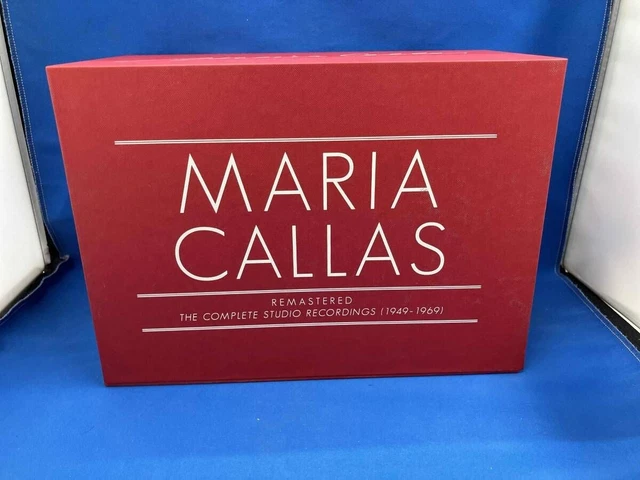 MARIA CALLAS REMASTERED Complete Studio Recordings 1949-1969 CD Japan ...