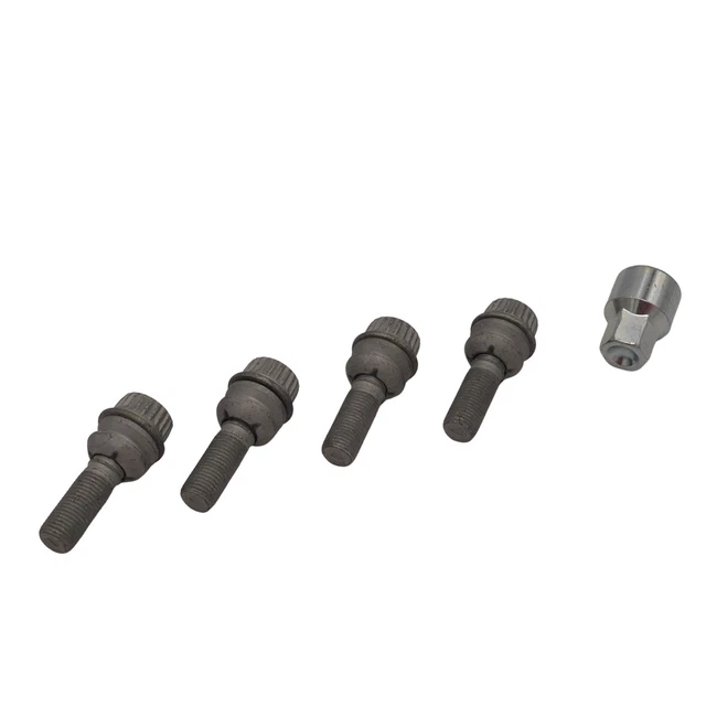 4X ORIGINAL VW Radsicherung Felgenschloss VW T5 T5.2 Touareg 7L 7L6 ...