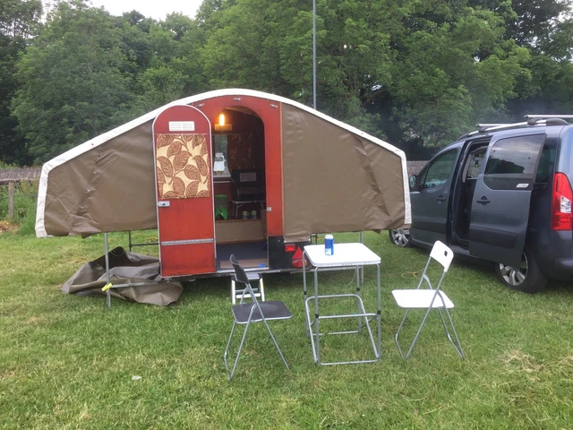 DANDY FOLDING CAMPER Trailer Tent. £175.00 - PicClick UK