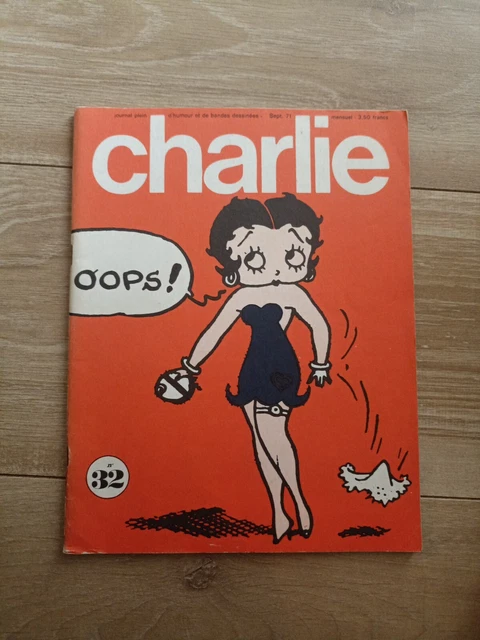MAGAZINE CHARLIE NUMÉRO 32 Septembre 1971 EUR 5,00 - PicClick FR