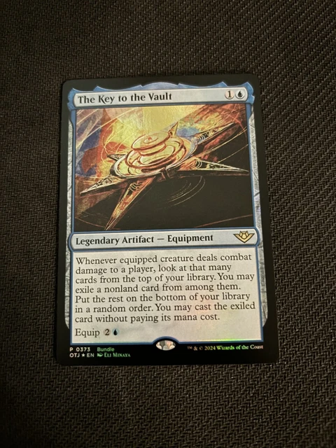 MTG - THE Key to the Vault - LAMINA - quasi nuova - Thunder Junction ...