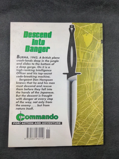 COMMANDO COMIC ISSUE Number 3630 Descend Into Danger EUR 5,27 - PicClick IT