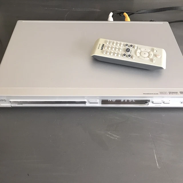 PHILIPS DVD PLAYER W/Remote, Silver Progressive Scan HDMI, Model ...