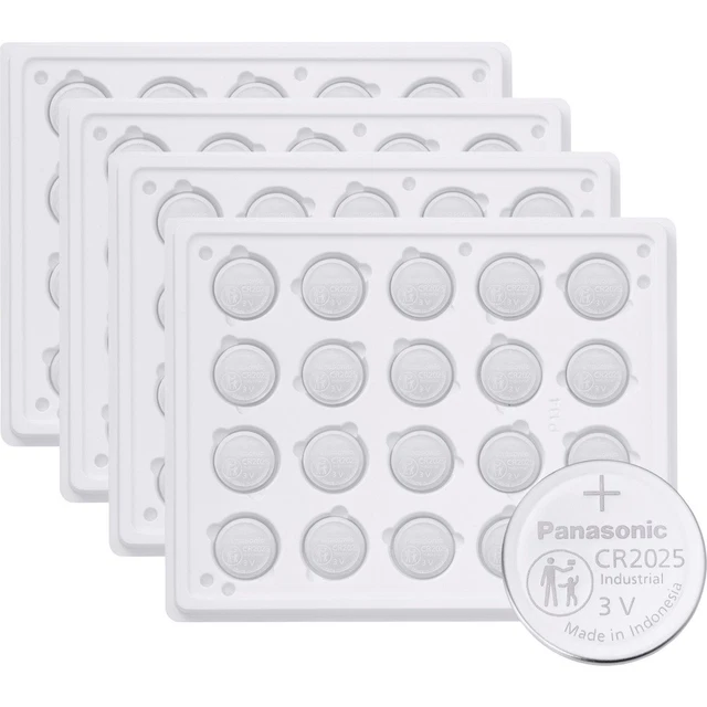 PANASONIC KNOPFZELLE CR 2025 3 V 800 St. 165 mAh Lithium CR2025 EUR 239 ...