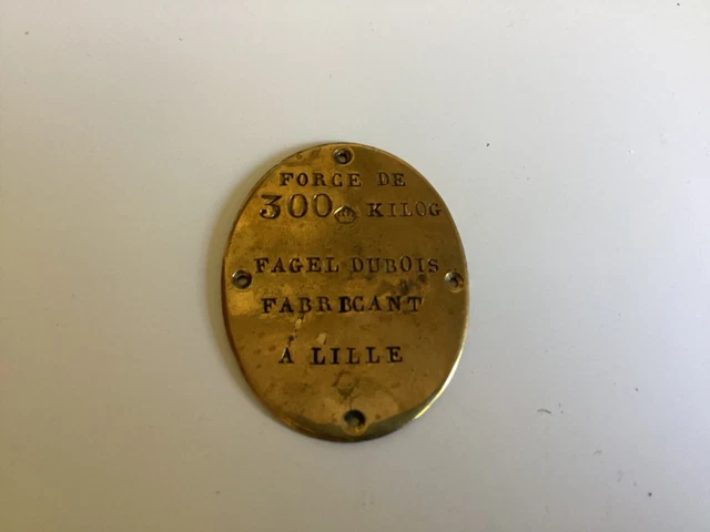 PLAQUE DE METIER Forge de 300 kg EUR 19,00 - PicClick FR