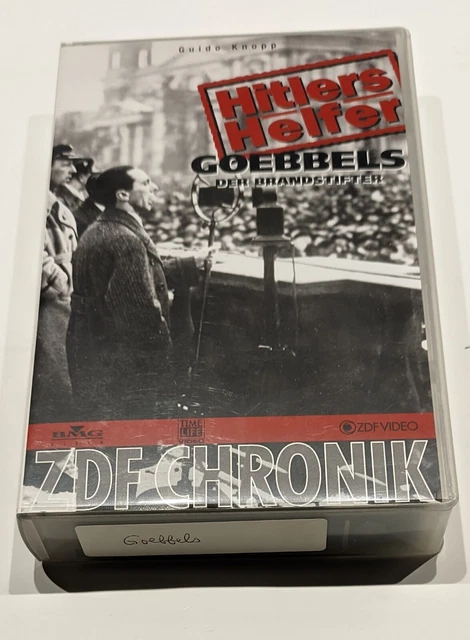 HITLERS HELFER - GOEBBELS der Brandstifter - ZDF Chronik - VHS - ca. 55 ...