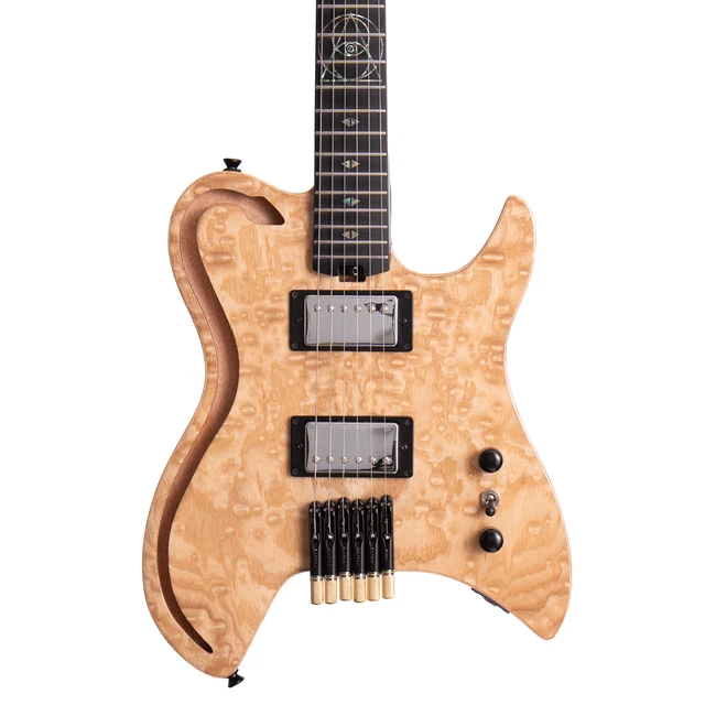 LINDO AFTERLIFE HEADLESS Electric Guitar (Chambered Body) 2026 One-off ...