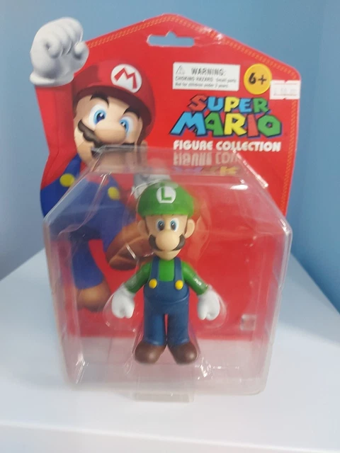 SUPER MARIO FIGURE Collection 2008 Nintendo Luigi PopCo Boxed New Corgi ...