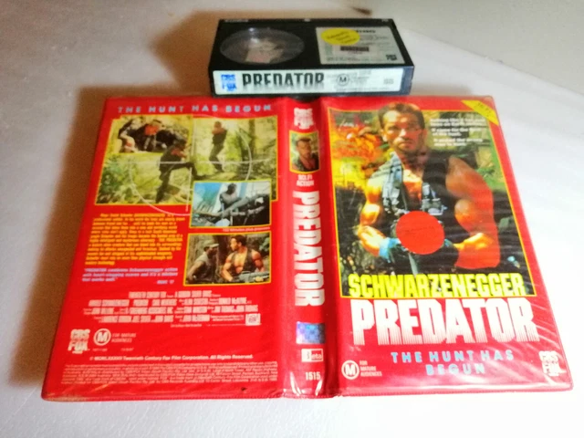 PREDATOR (SCHWARZENEGGER) - Australian 1987 CBS/FOX BETA Issue - SCI-FI ...