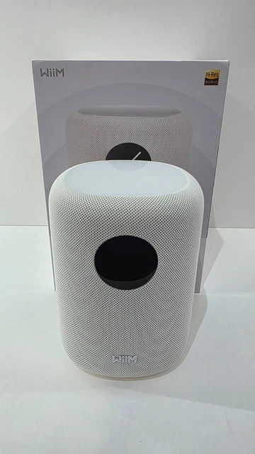 WIIM SOUND SMART Speaker Touch Colour Display Voice Remote Control ...