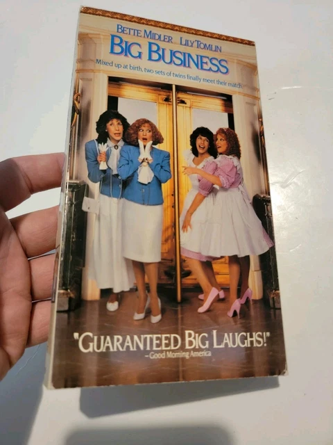 BIG BUSINESS (VHS, 1990) Bette Midler Lily Tomlin £9.11 - PicClick UK