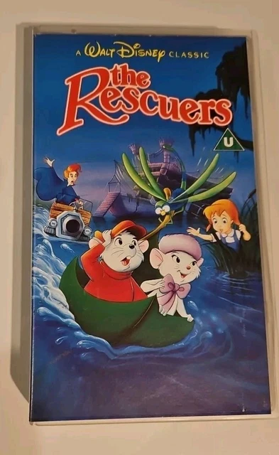 VINTAGE WALT DISNEY The Rescuers VHS £7.99 - PicClick UK