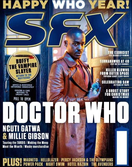 SFX MAGAZINE - January 2024 - Doctor Who - Ncuti Gatwa & Millie Gibson ...