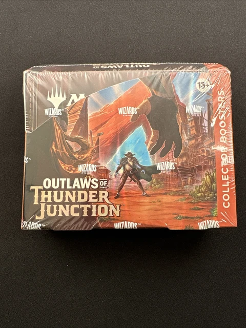 BOOSTER BOX COLLECTOR Outlaws of Thunder Junction OTJ MTG neuf scellé ...