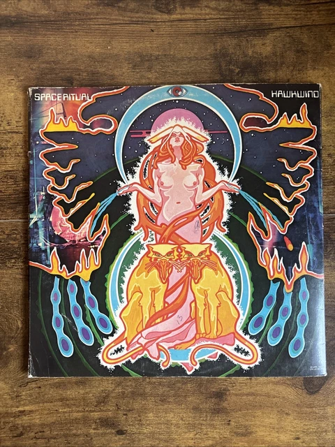 1973 HAWKWIND THE Space Ritual Alive 2 Records Set 12" Double LP 33 RPM ...