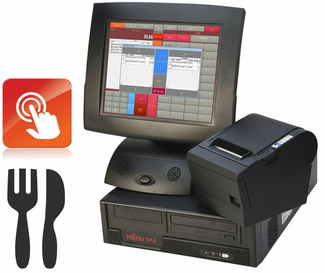 CASH REGISTER SYSTEM Gastro Checkout Preh Touchscreen Display ...