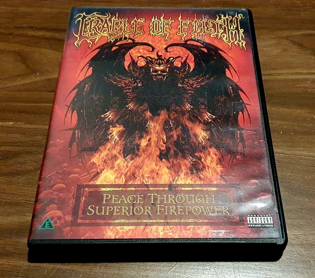CRADLE OF FILTH - Peace Through Superior Firepower - DVD EUR 5,80 ...
