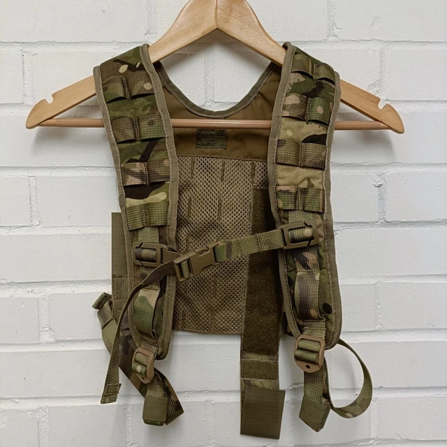 MTP CAMO VIRTUS H TYPE YOKE Harness Webbing - British Army Issue, One ...