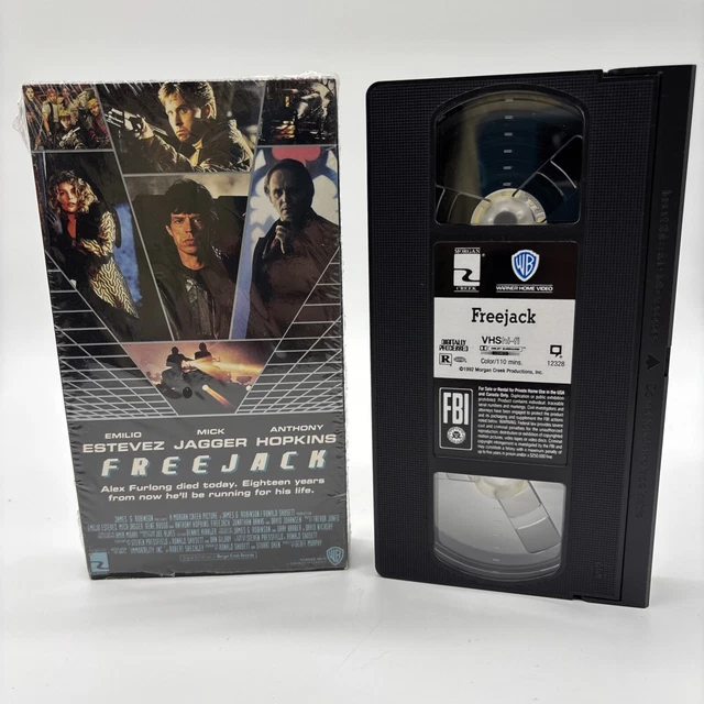 FREEJACK (VHS, 1992) Emilio Estevez, Mick Jagger £5.68 - PicClick UK