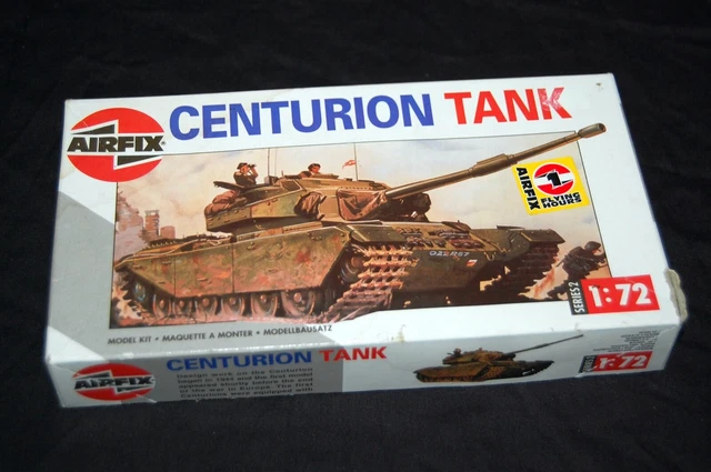 AIRFIX 1/72 SCALE Centurion Mk.8 Main Battle Tank Model Kit 1993 ...