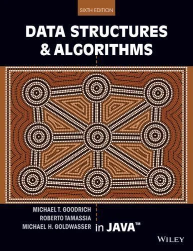 DATA STRUCTURES AND Algorithms in Java by Goodrich, Michael T ...
