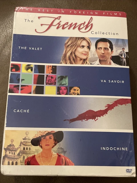 THE FRENCH COLLECTION DVD Set (The Valet, Indochine, Cache, Va Savoir ...