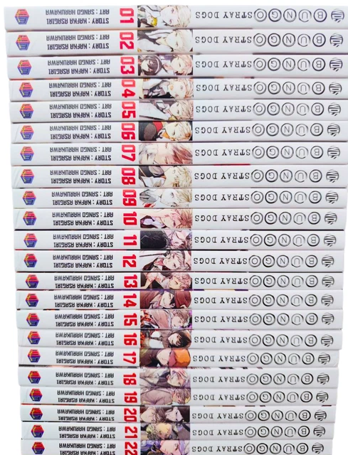 BUNGO STRAY DOGS Manga By Kafka Asagiri Vol. 1-23 Set English Version -Fast DHL $437.46 ...