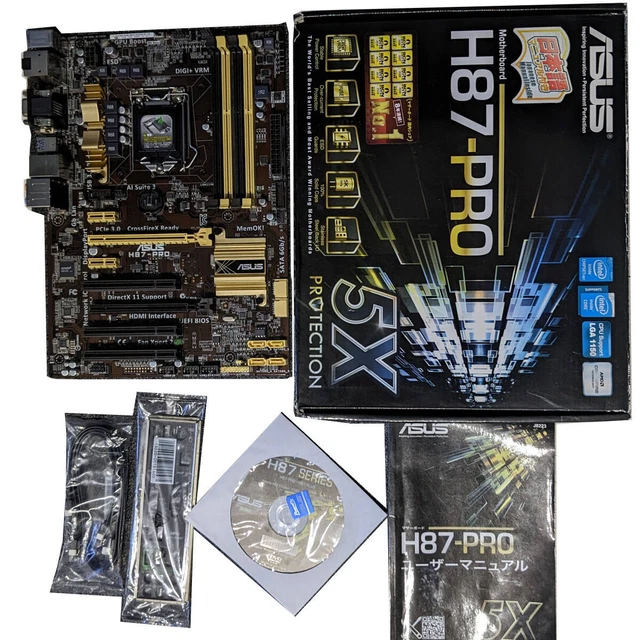 ASUS H87-PRO LGA1150 £363.13 - PicClick UK