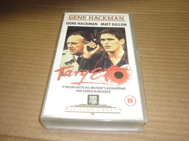 TARGET VHS VIDEO Gene Hackman Matt Dillon Cbs Fox All Time Greats EUR ...