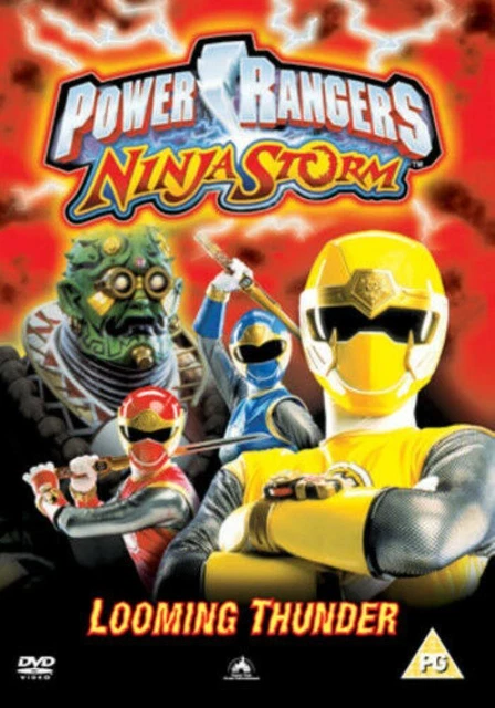 POWER RANGERS NINJA Storm: Looming Thunder DVD Children's & Family ...