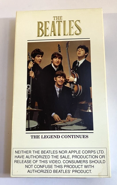 THE BEATLES, THE Legend Continues, VHS 1991 Simitar Entertainment, Film ...