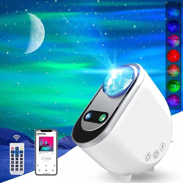 PROJECTOR GALAXY STARRY Sky Star Moon Night Light Nebula Space LED Lamp ...