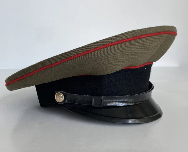 SOVIET USSR MILITARY Army Officer Parade Uniform Visor Hat Peaked Cap ...
