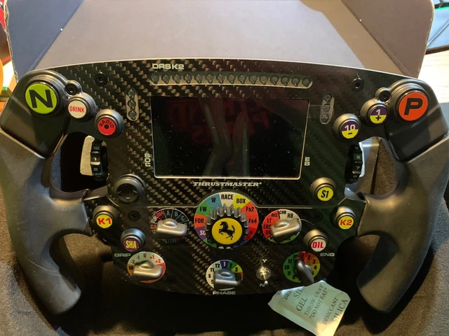 THRUSTMASTER FERRARI SF1000 Edition Officialy Licensed F1 w/ Display ...
