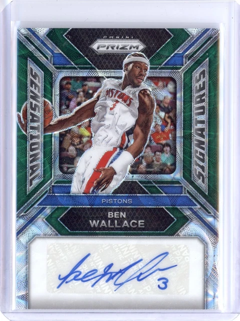 BEN WALLACE 2023-24 Panini Prizm Firme Sensazionali Verde Scelta Auto 6 ...